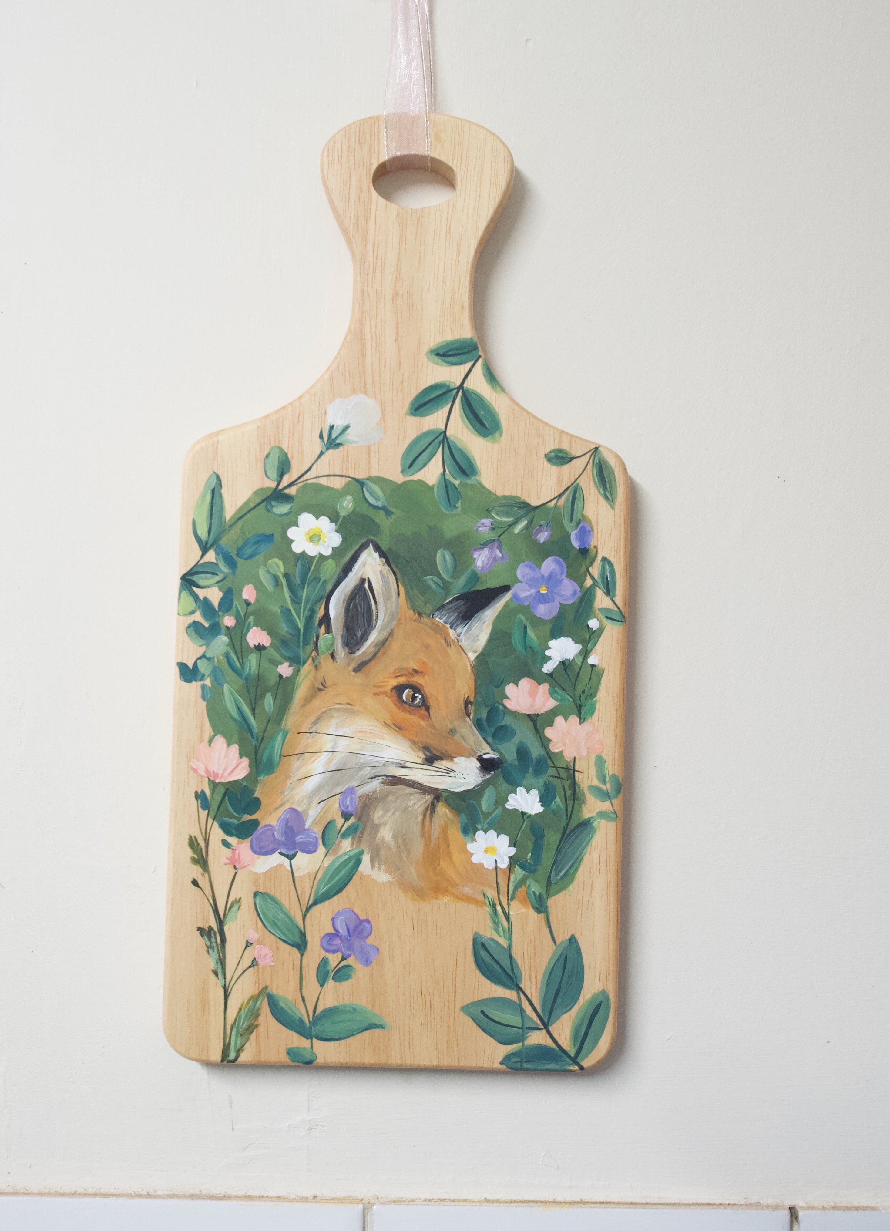 Decorative ONLY Fox Chopping Board – sophsdraws
